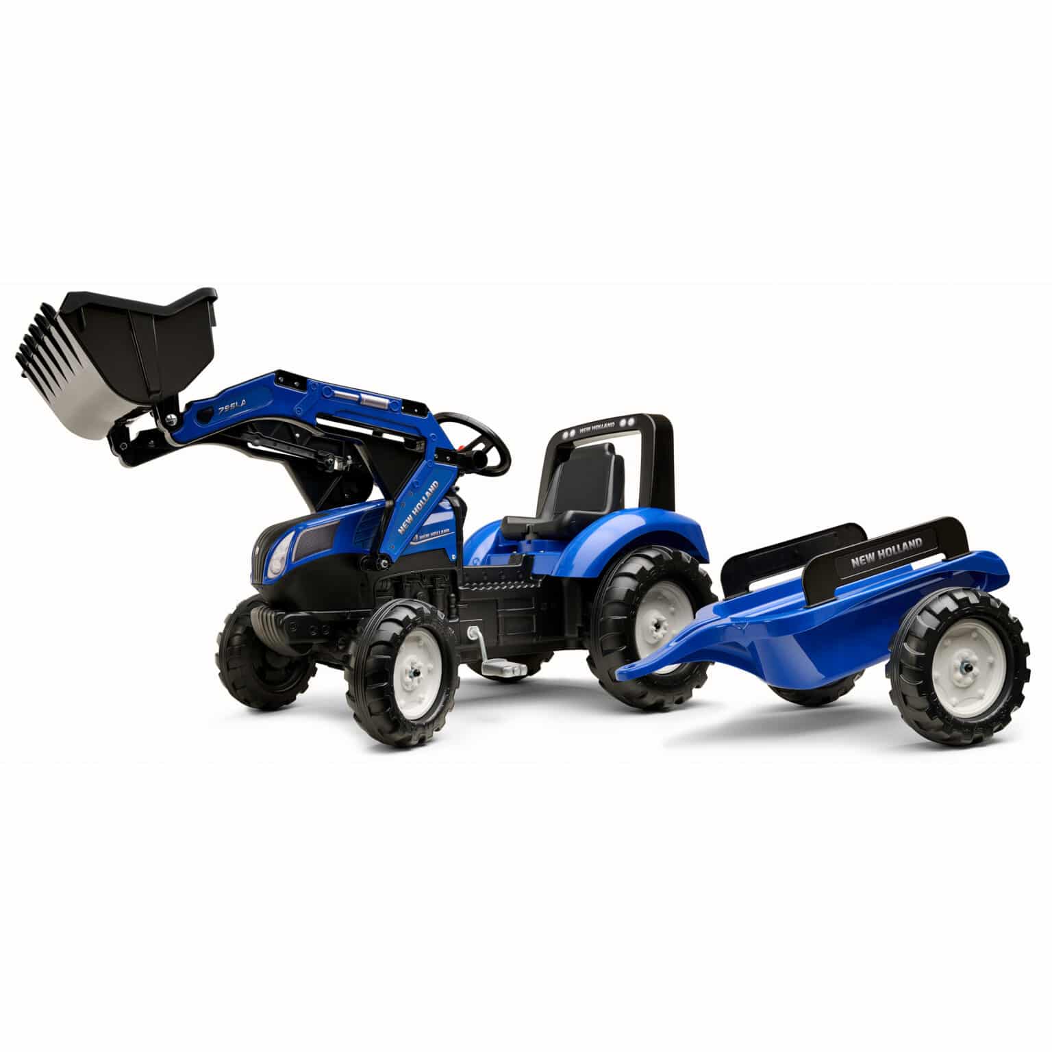 Red Massey Ferguson S8740 pedal tractor with trailer | FALK - Toys that ...