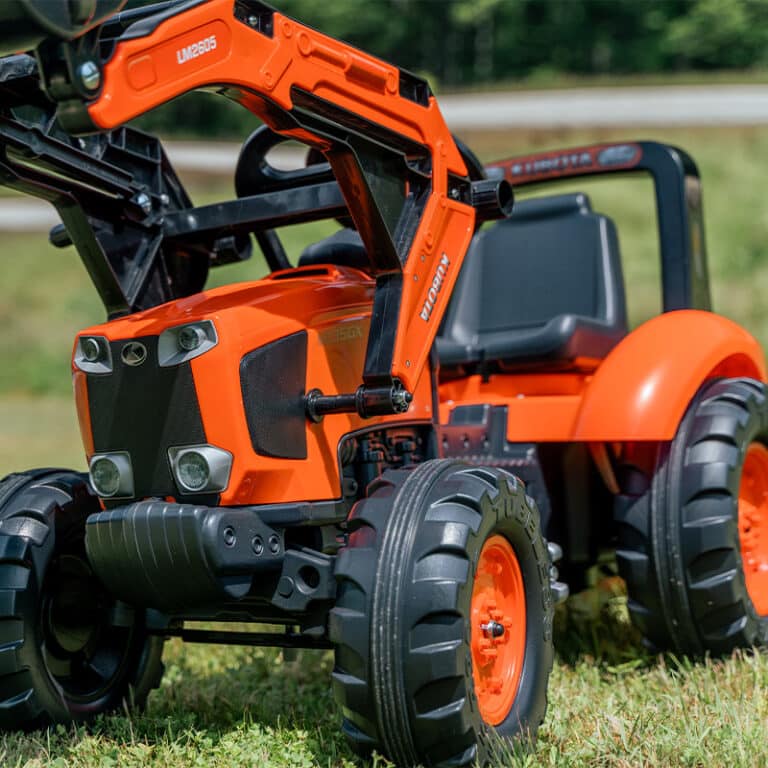 Kubota backhoe with trailer | FALK - Toys that rolls